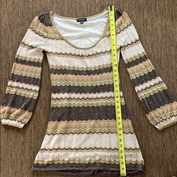 bebe | Dresses | Vintage Bebe Long Sleeve Mini Dress | Poshmark